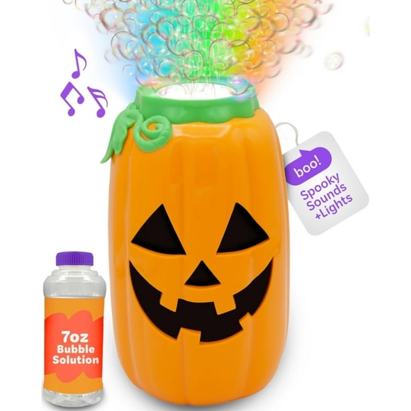 Move2Play | Toys | Halloween Pumpkin Bubble Blower | Poshmark